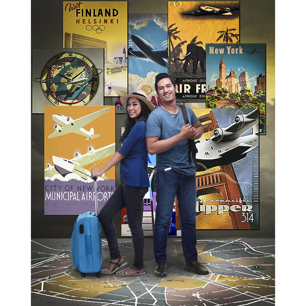Destinations and travel backdrops for special events