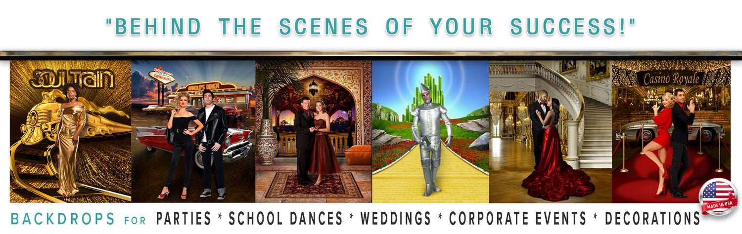 Professional Photography Backdrops, Backgrounds & Banners