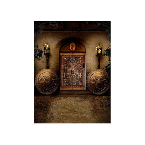 Medieval Game of Thrones Castle Interior Photo Backdrop