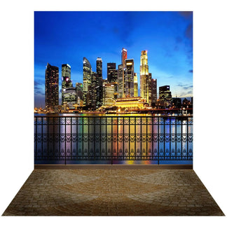 New Orleans Waterfront Backdrop Background